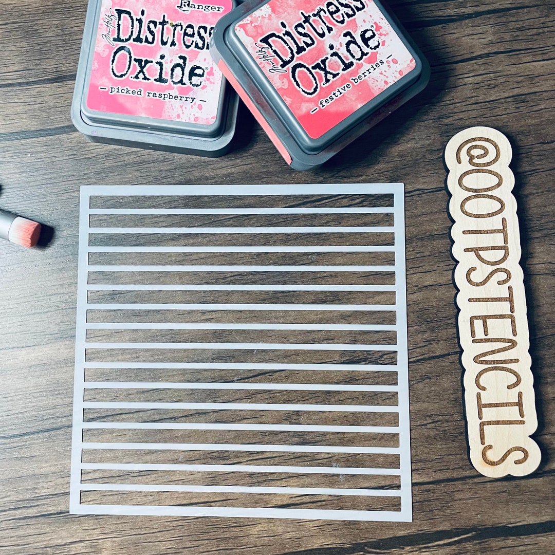 Thick Lines Pattern Stencil Planner/bullet Journal/art - Etsy