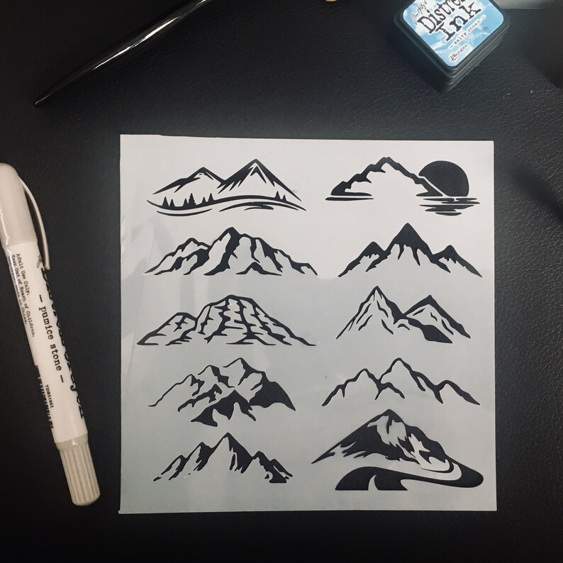 Mountain Variety Planner/bullet Journal/art Journal/inking - Etsy