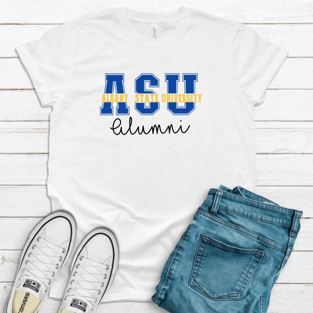 Albany State University Alumni T Shirt, ASU Football, Golden Rams, HBCU ...