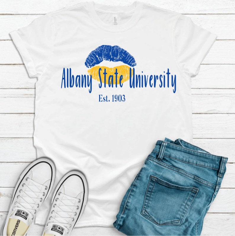 Albany State University T Shirt ASU Football Golden Rams | Etsy