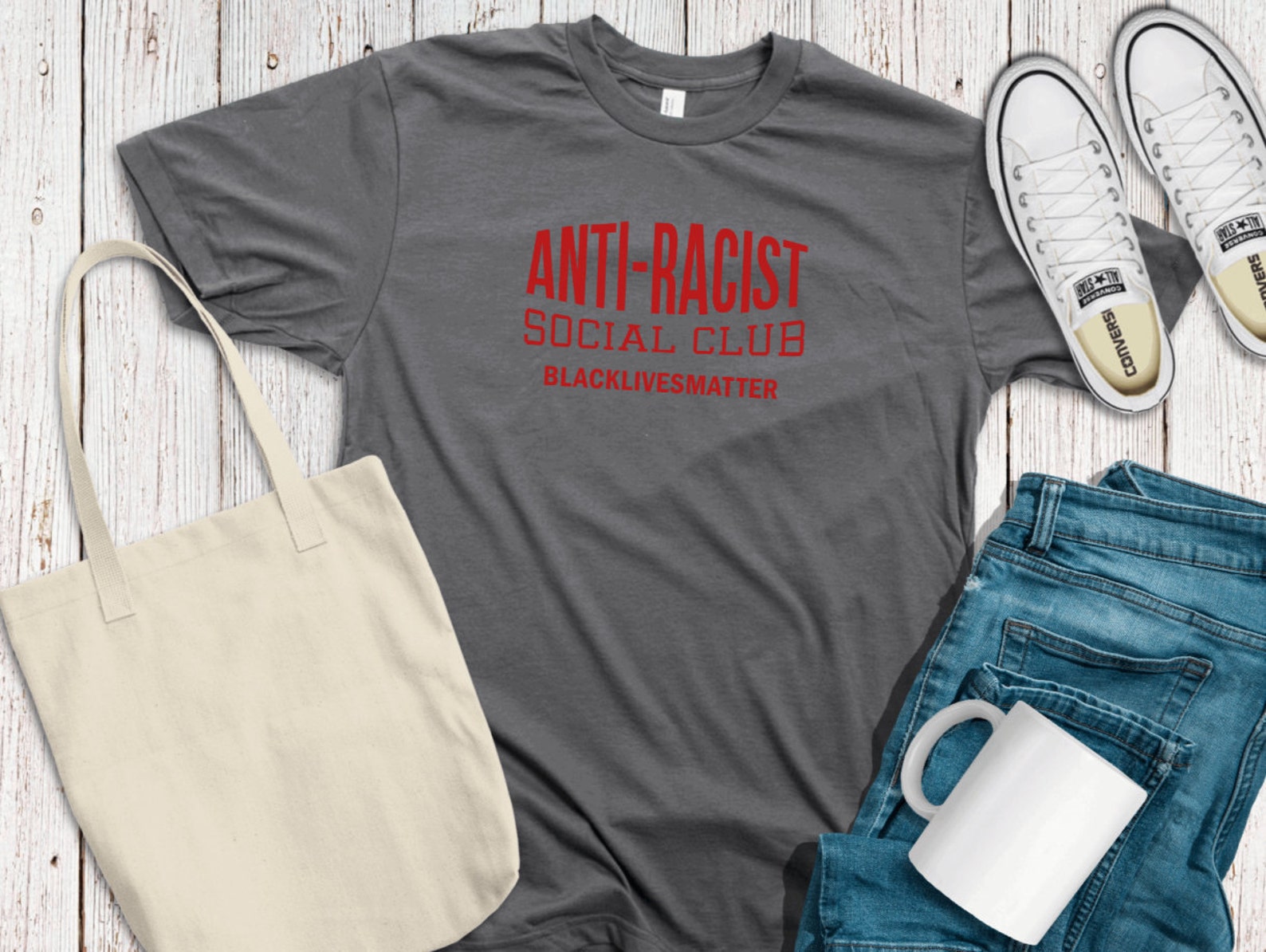 Antiracist Social Club T-shirt Black Lives Matter Justice | Etsy