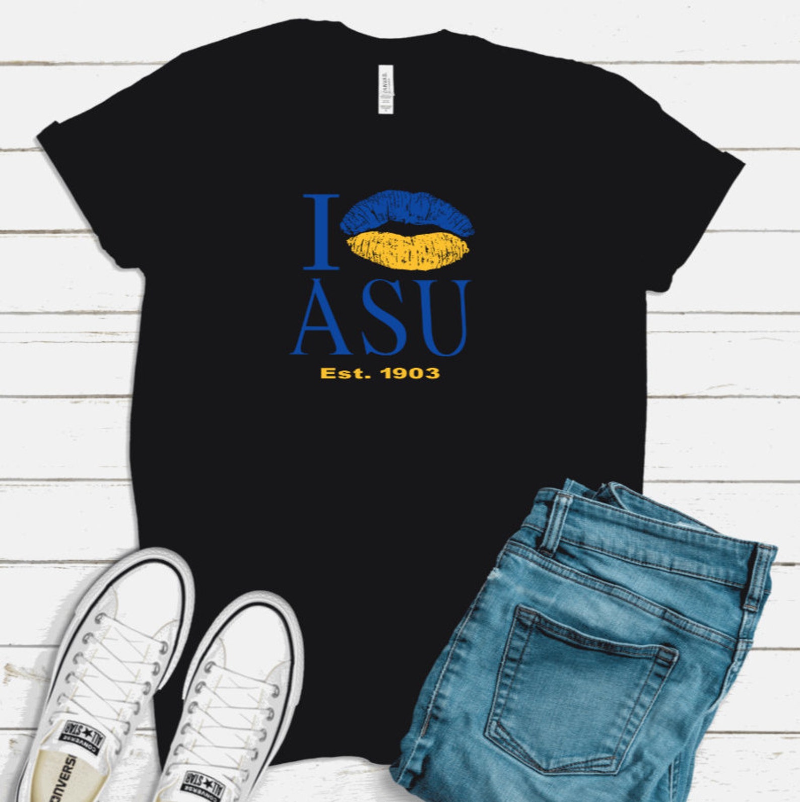 Albany State University, I Love ASU T-shirt, HBCU T-shirts, Unisex T ...