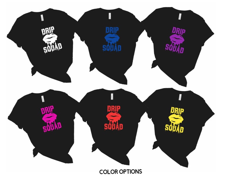 Birthday Drip Shirt, Birthday Drip Squad, Birthday Shirts, Group ...
