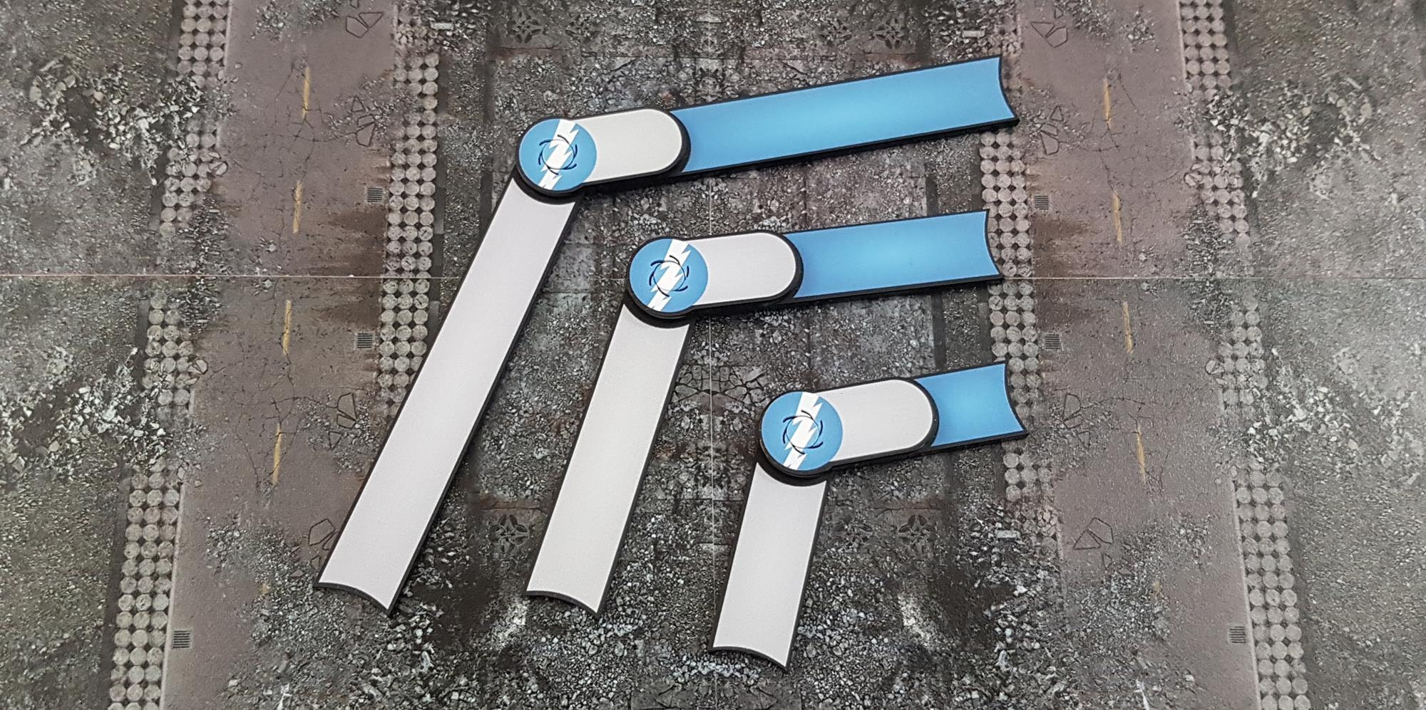 Marvel Crisis Protocol Compatible Movement Ruler Set. - Etsy