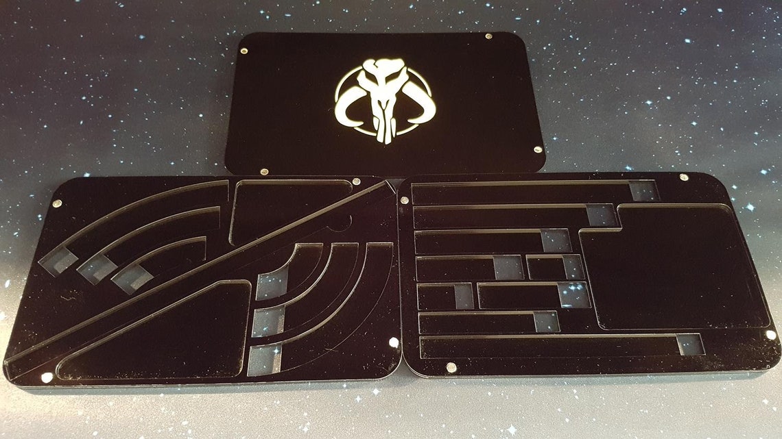 Star Wars X-wing Compatible V2 Acrylic Gaming Template Tray. | Etsy