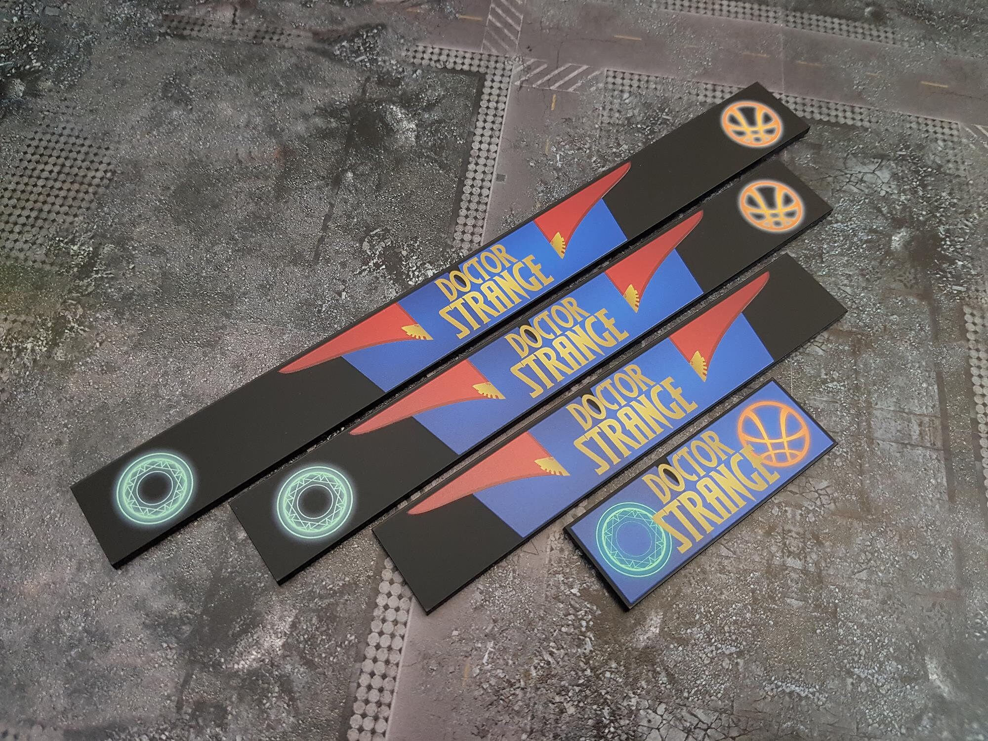 Marvel Crisis Protocol Compatible Range Ruler Set. | Etsy