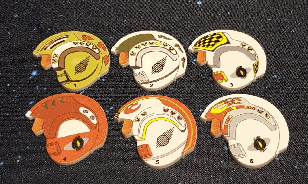 Star Wars X-wing Compatible V2 Acrylic Colour Printed Gaming Red ...