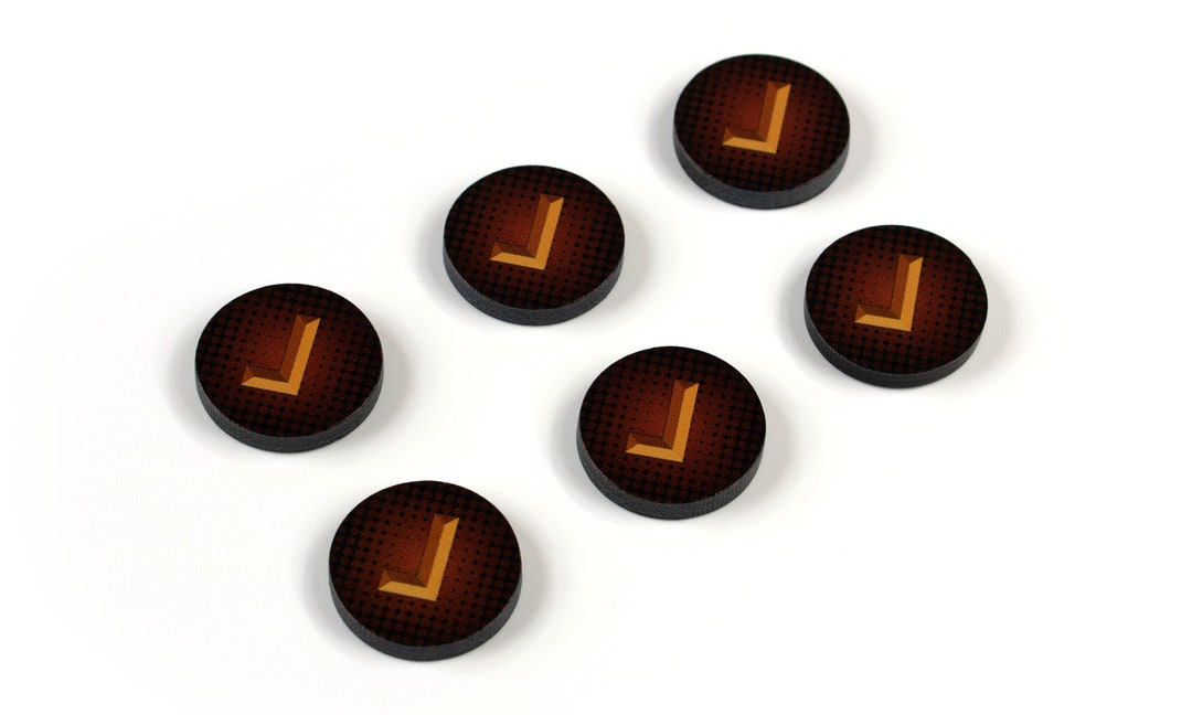 Marvel Crisis Protocol Compatible. Activated Orange Token Set - Etsy