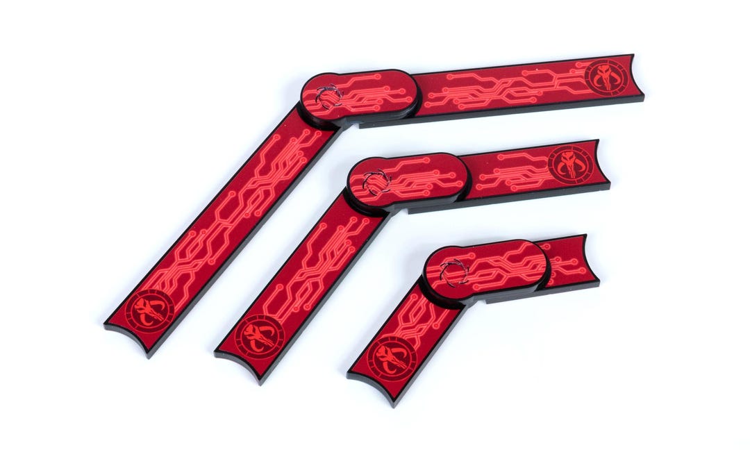 SW Legion Compatible Movement Ruler Set Mythosaur - Etsy