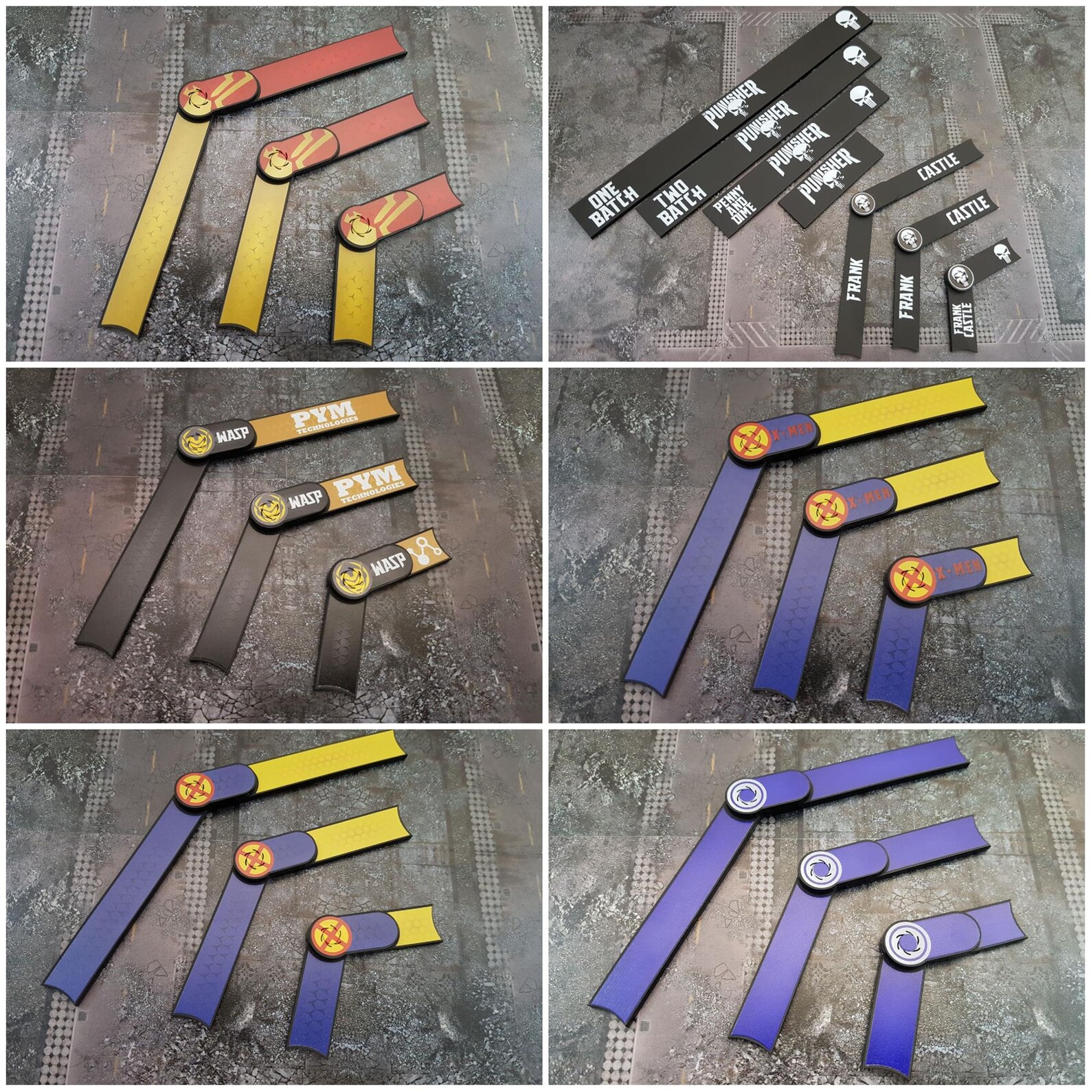 Marvel Crisis Protocol Compatible Movement Ruler Set. | Etsy