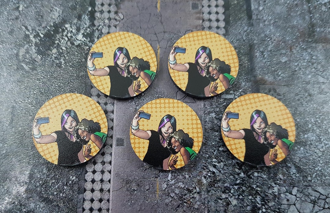 Marvel Crisis Protocol Compatible. Civilian Token Set - Etsy