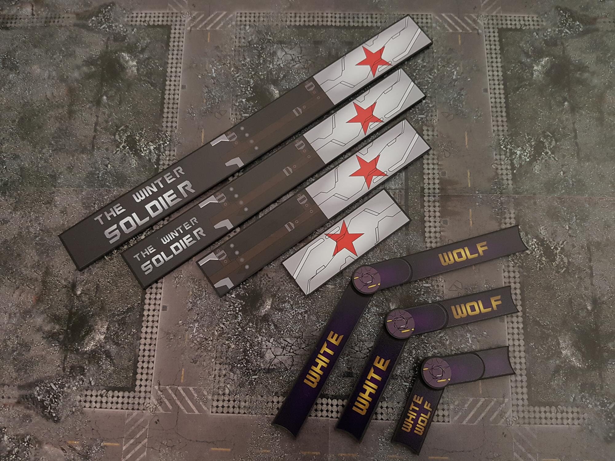 Marvel Crisis Protocol Compatible Ruler Set. | Etsy