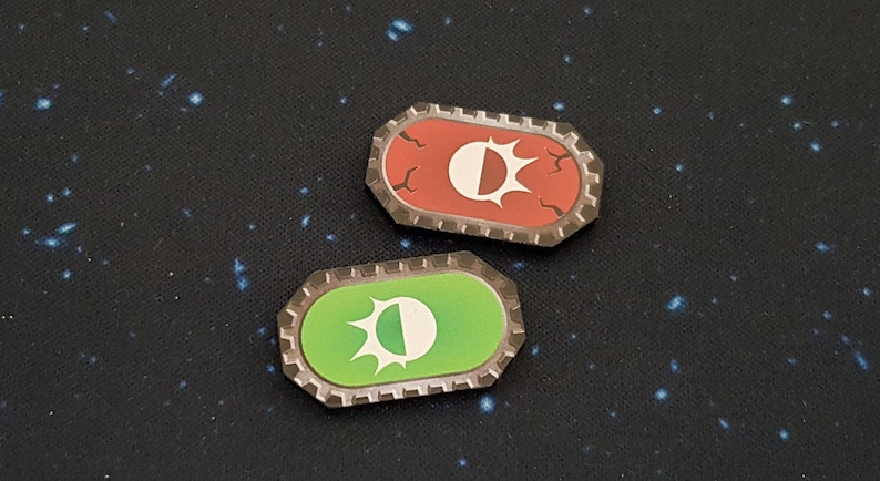 Star Wars Armada Compatible V2 Acrylic Colour Printed Gaming Tokens ...