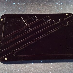 Star Wars X-wing Compatible V2 Acrylic Colour Print Gaming Template ...