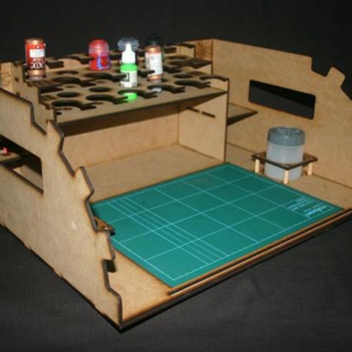 MEGA Portable Paint Station Modular Shelves and Storage - Etsy