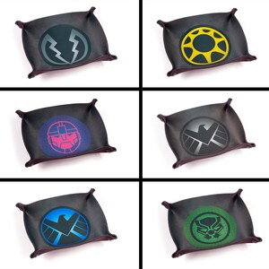 Marvel Crisis Protocol Compatible. Foldable Affiliation Dice Mat. - Etsy