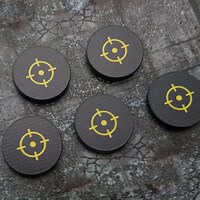 X-wing Compatible Laser Cut Token Set (30 Tokens) - Etsy