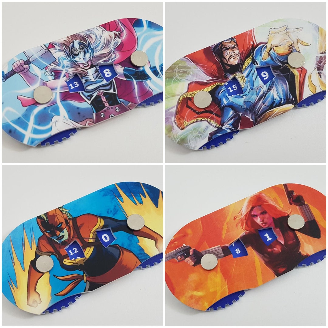 Marvel Champion Dials. Heroes. - Etsy