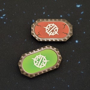 Star Wars Armada Compatible V2 Acrylic Colour Printed Gaming Tokens ...