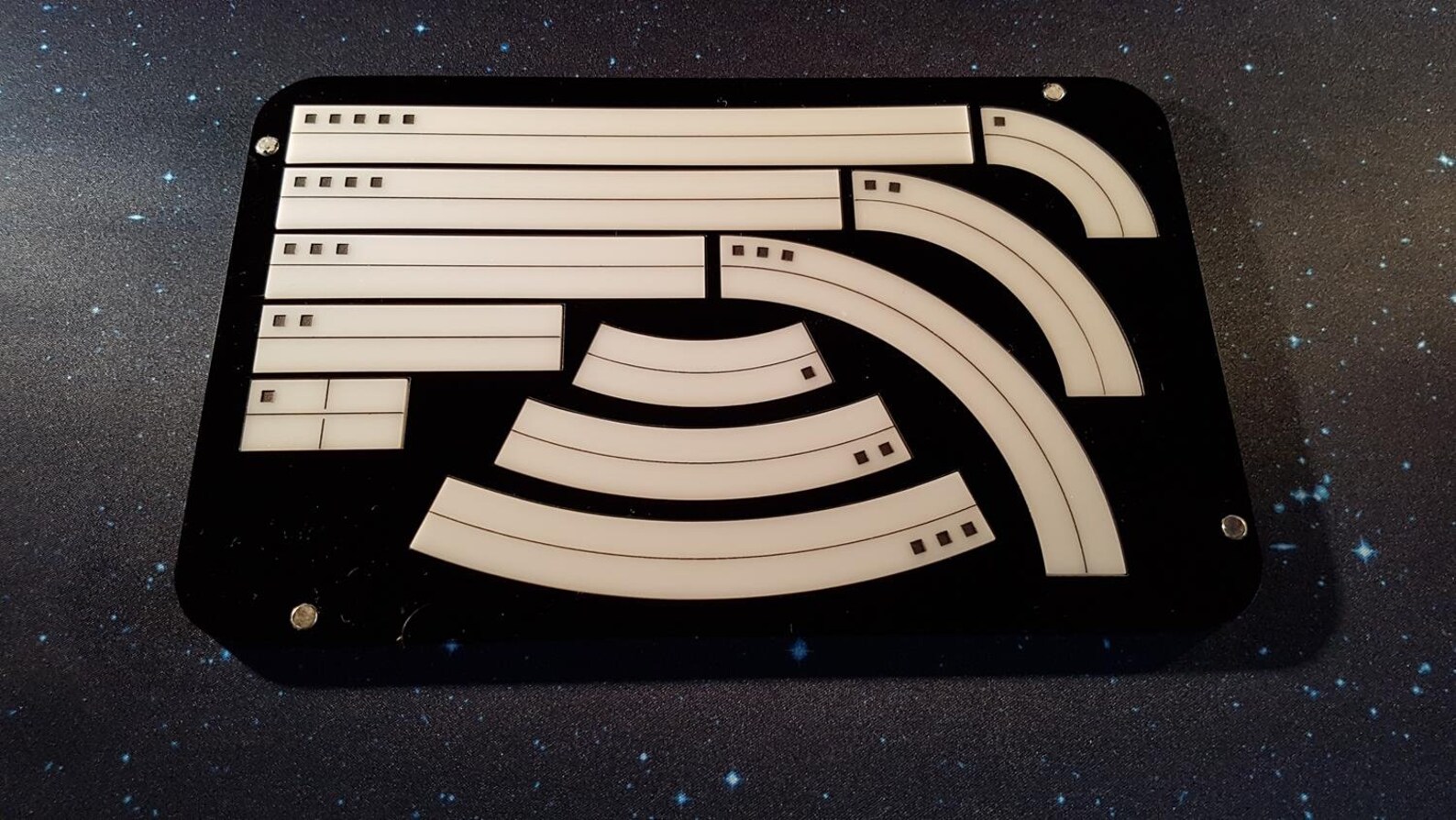 Star Wars X-wing Compatible V2 Acrylic Gaming Template Tray ...