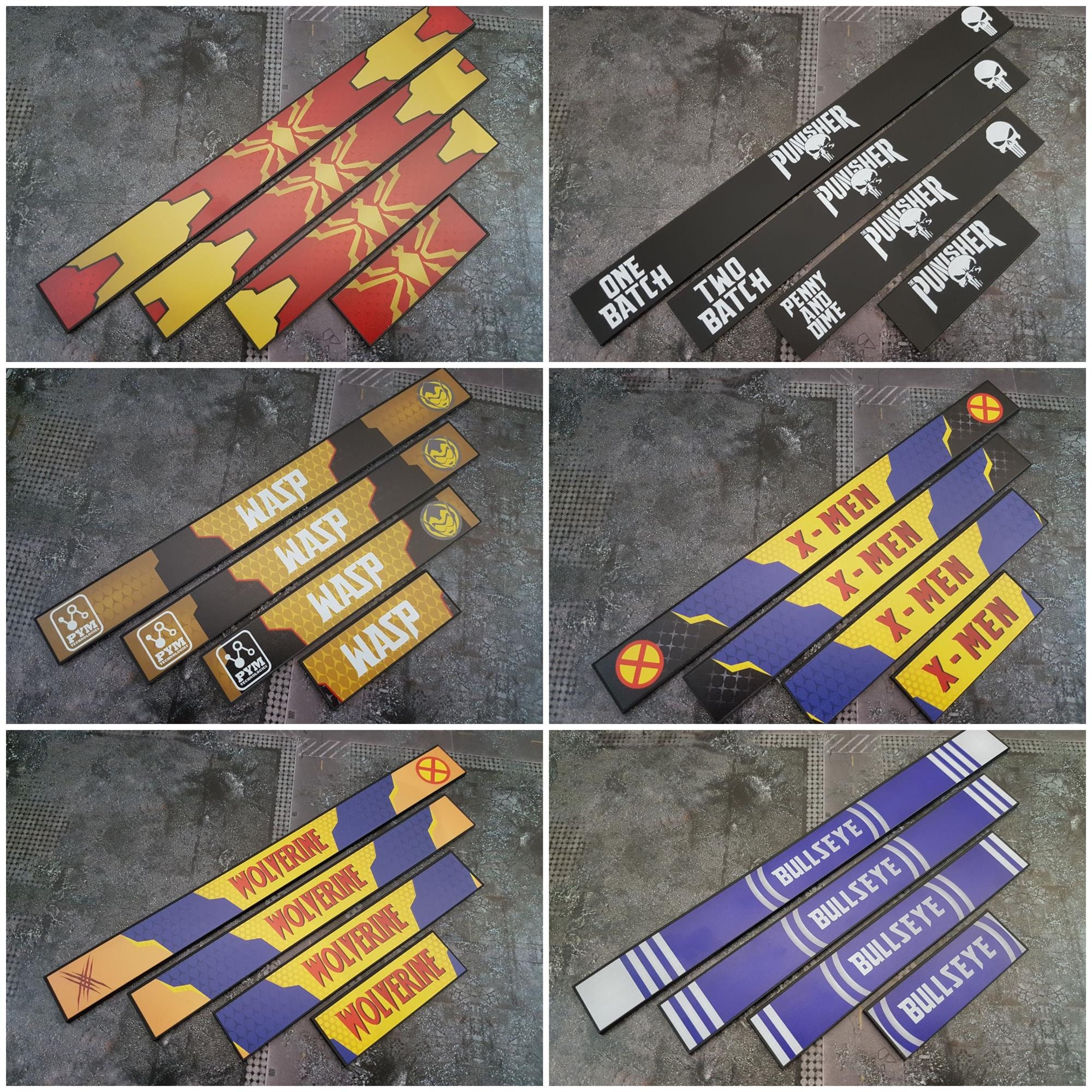 Marvel Crisis Protocol Compatible Range Ruler Set. | Etsy