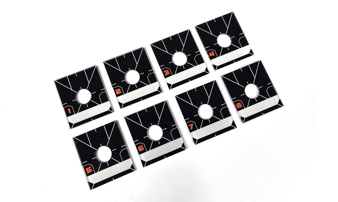 Star Wars X-wing Compatible Generic Small Ship Base Plates. - Etsy