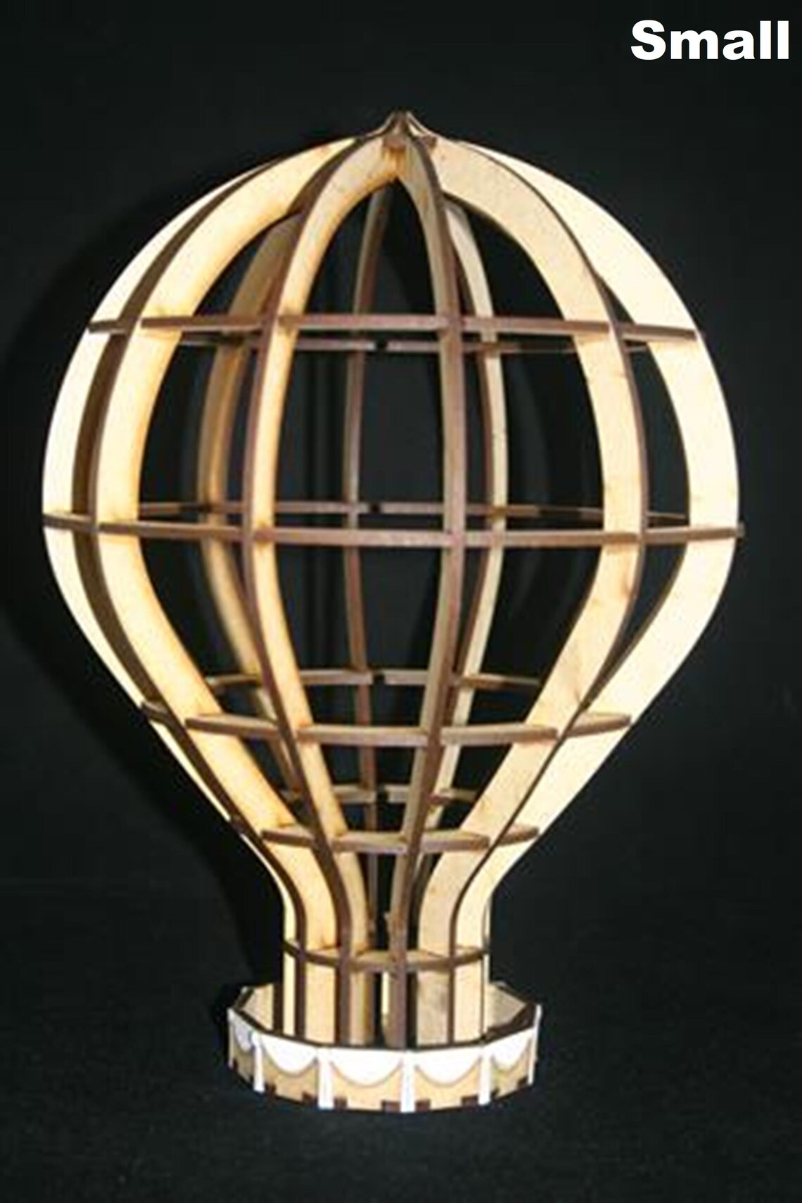 Laser Cut MDF Hot Air Balloon Model Kit. Various Sizes - Etsy