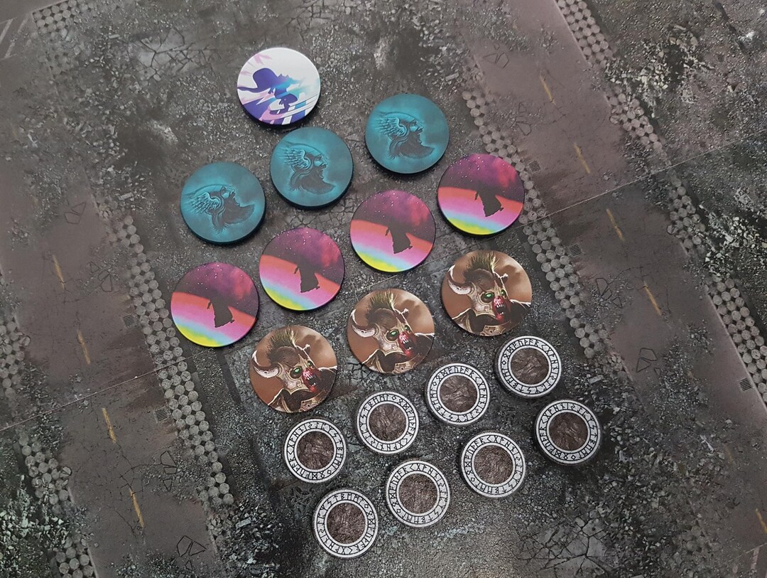 Marvel Crisis Protocol Compatible. Hel to Pay Token Set. - Etsy