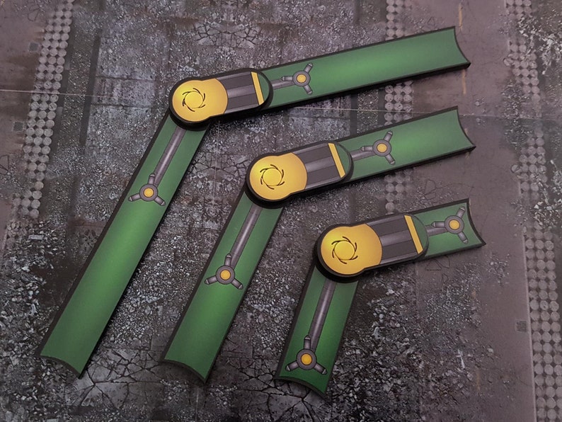 Marvel Crisis Protocol Compatible Movement Ruler Set. - Etsy