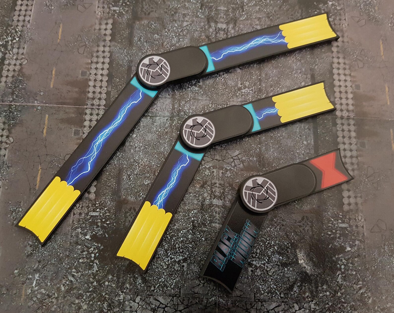 Marvel Crisis Protocol Compatible Movement Ruler Set. - Etsy