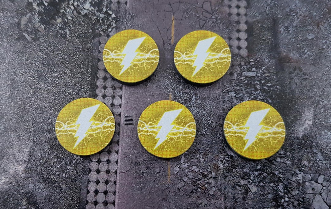 Marvel Crisis Protocol Compatible. Shock Token Set - Etsy