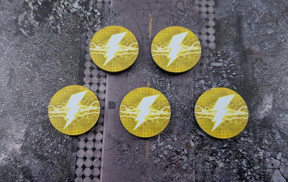 Marvel Crisis Protocol Compatible. Shock Token Set | Etsy
