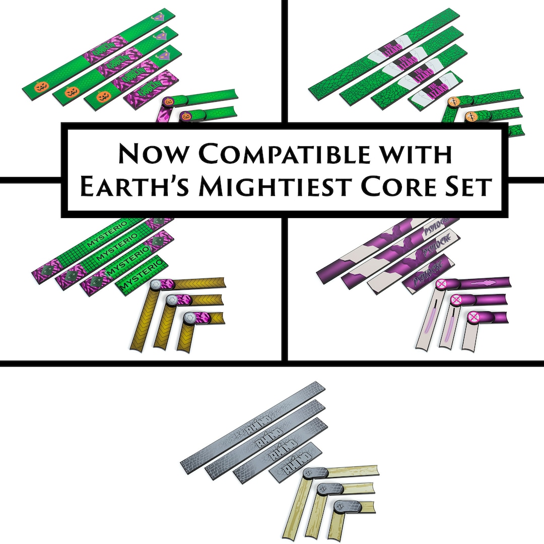 Marvel Crisis Protocol Compatible Ruler Set. - Etsy