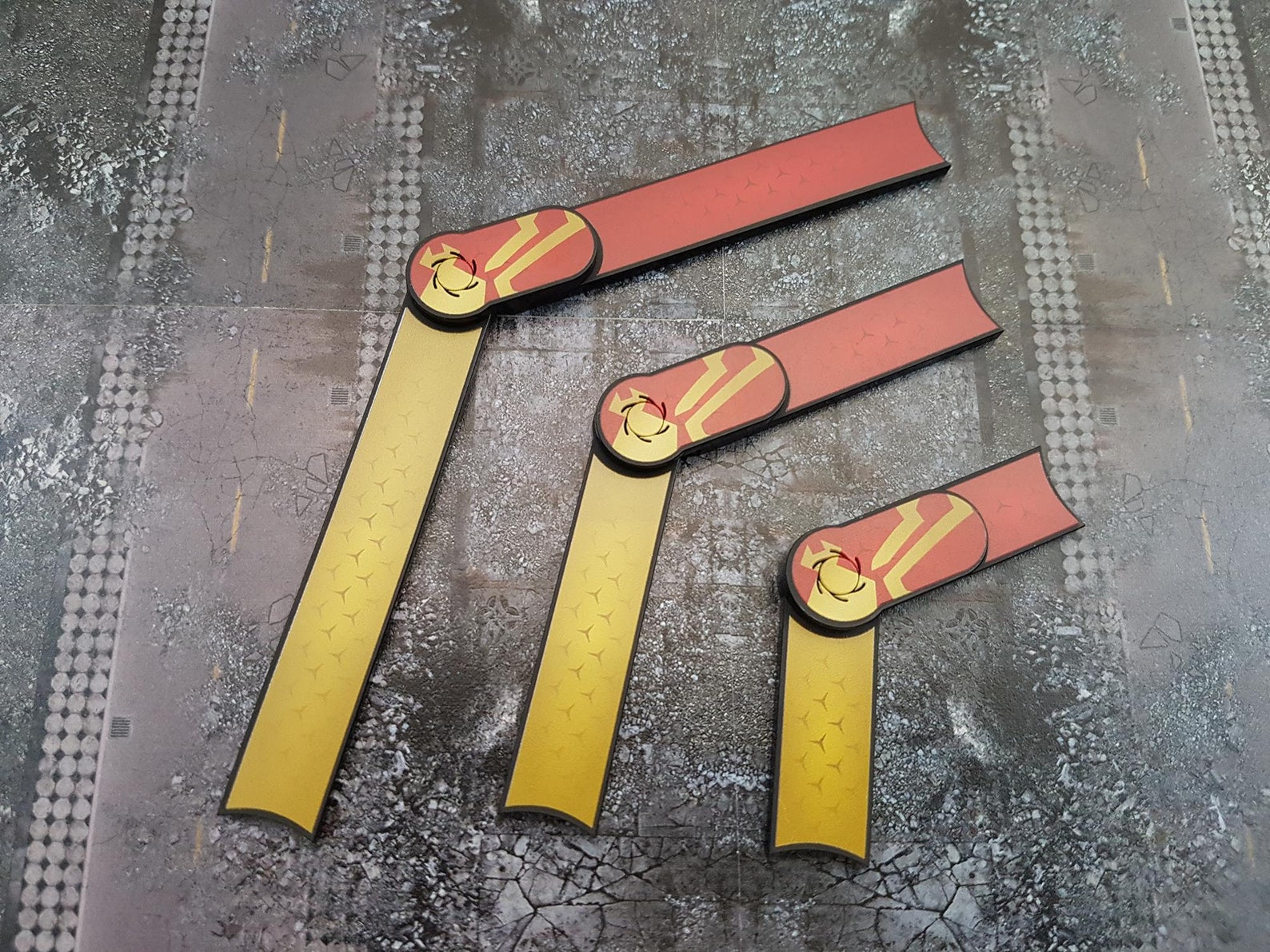 Marvel Crisis Protocol Compatible Movement Ruler Set. - Etsy
