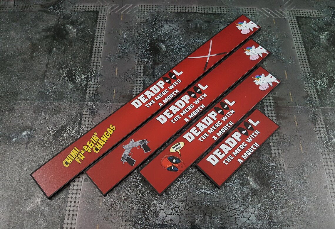 Marvel Crisis Protocol Compatible Range Ruler Set. - Etsy