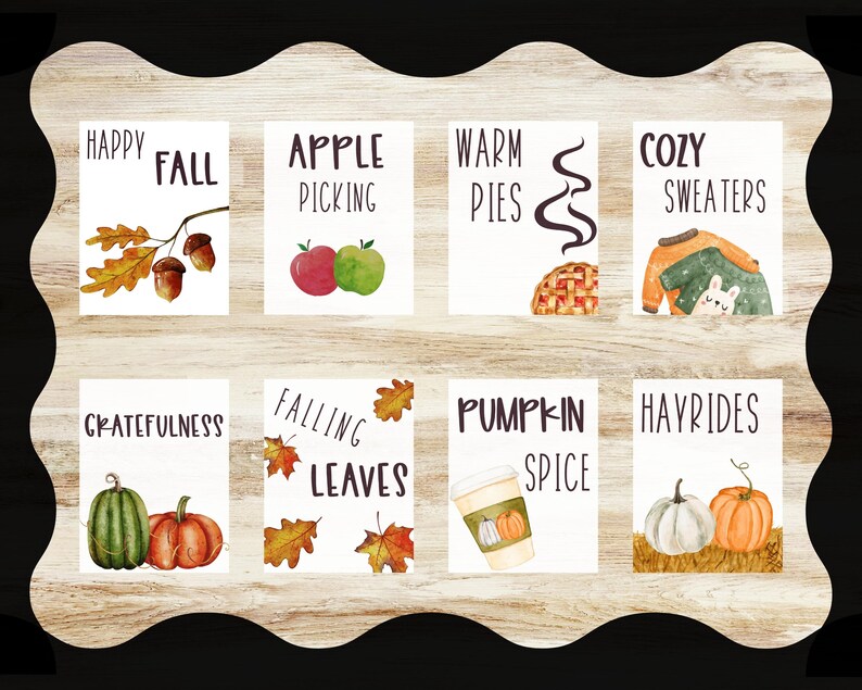 Fall Classroom Posters / Classroom Decor / Elementary Classroom Decor ...