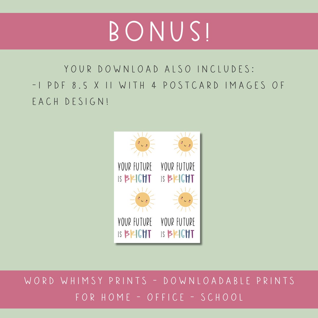 End of Year Card for Students / Kids Graduation Invitation / Student ...