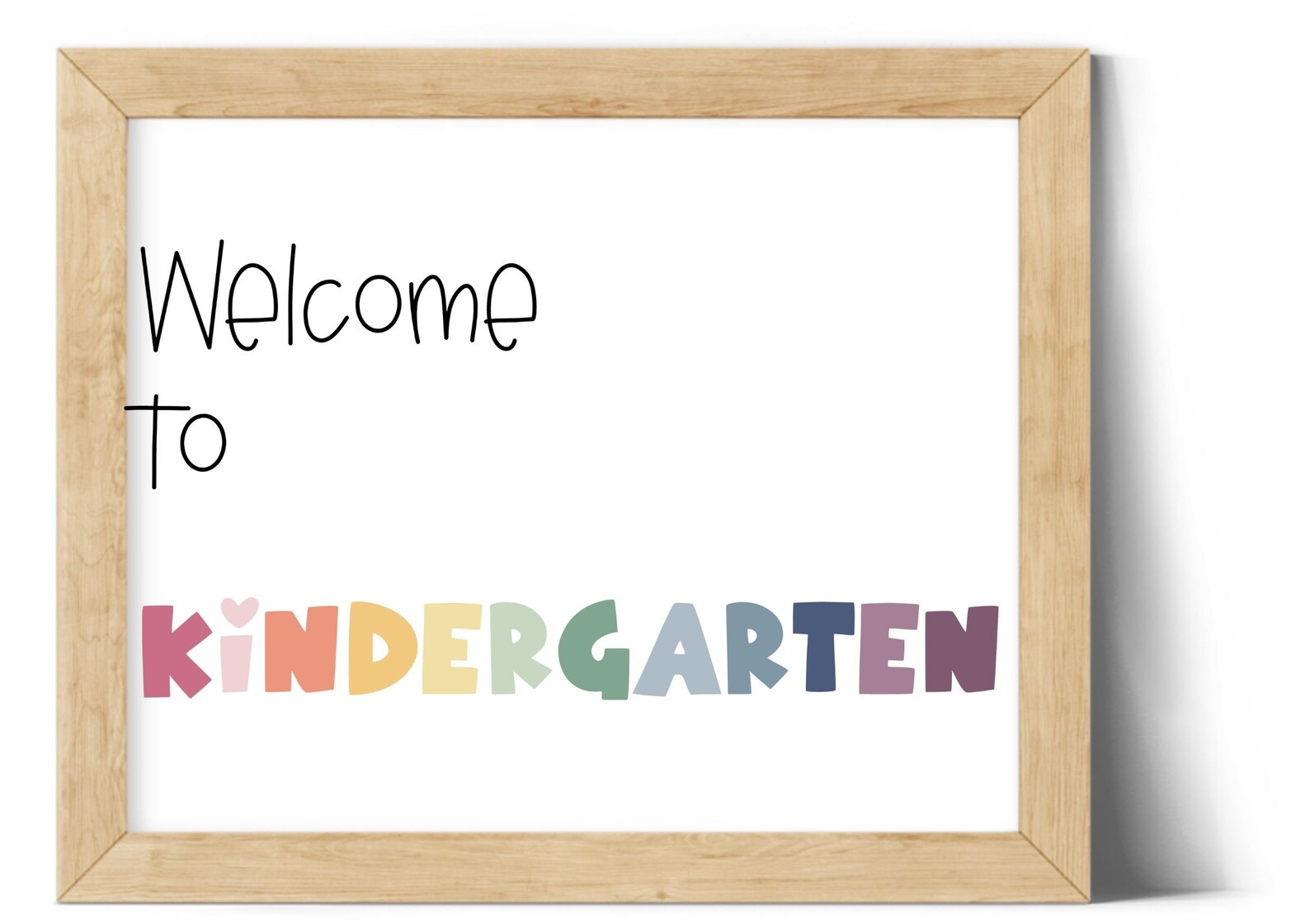 Kindergarten / Classroom Door Sign / Printable Wall Art / Classroom ...