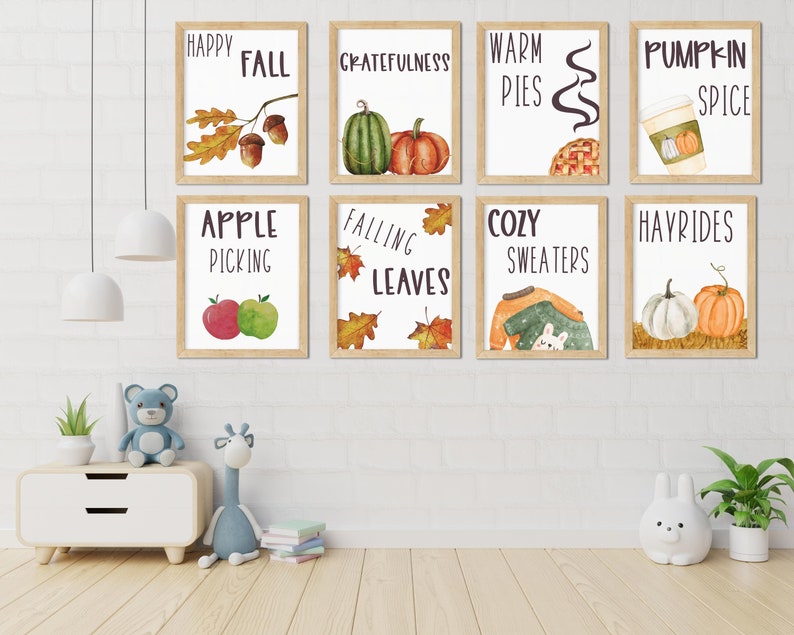 Fall Classroom Posters / Classroom Decor / Elementary - Etsy