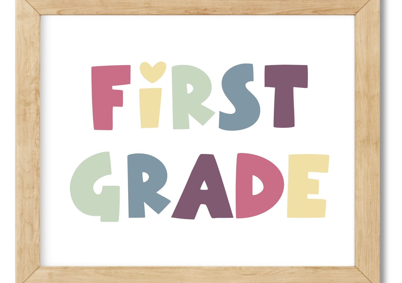 First Grade / Classroom Door Sign / Printable Wall Art / Classroom ...