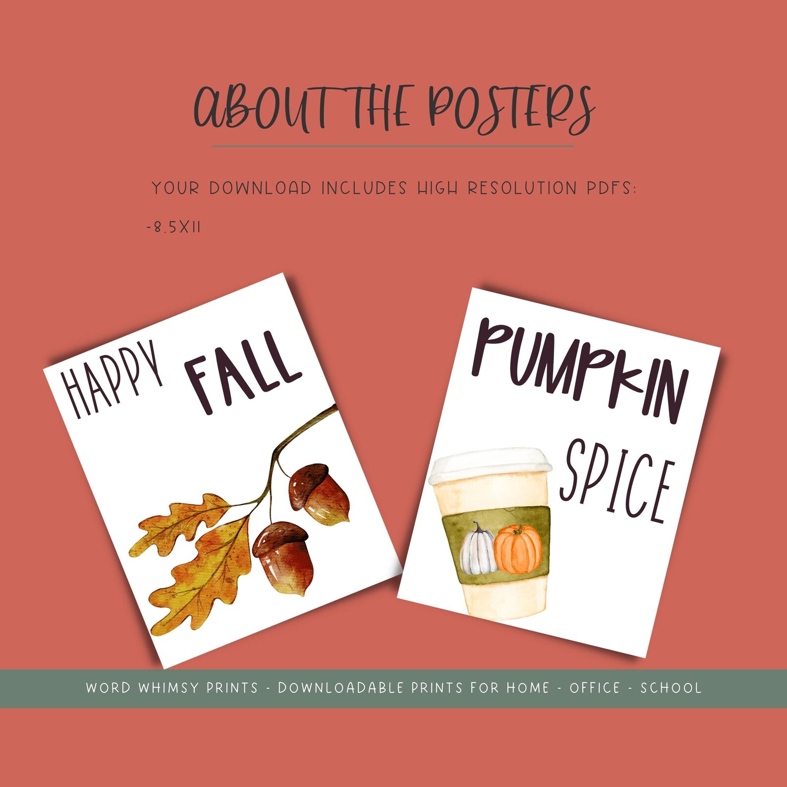 Fall Classroom Posters / Classroom Decor / Elementary Classroom Decor ...
