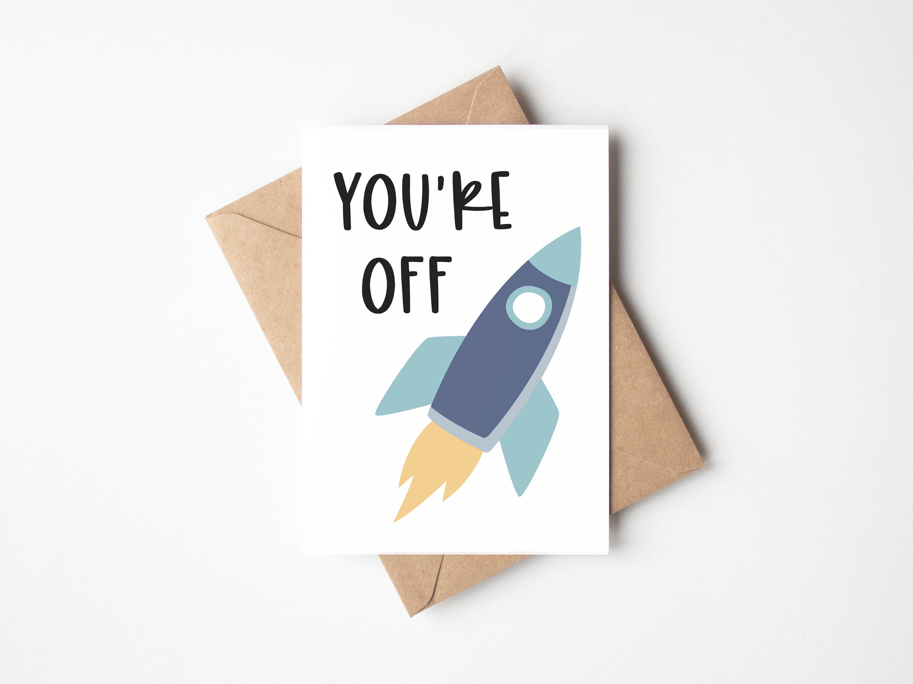 End of Year Card for Students / Kids Graduation Invitation / Student ...