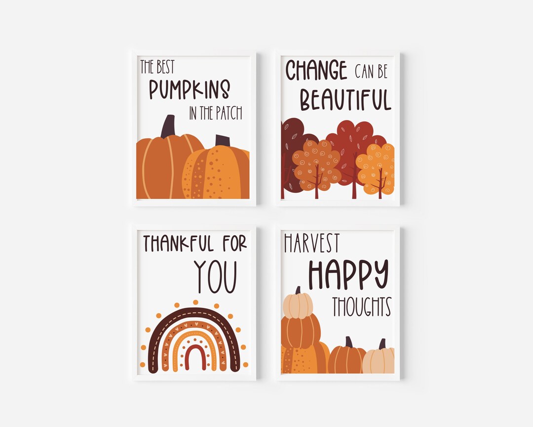 Fall Classroom Posters / Customizable Classroom Poster / Elementary ...