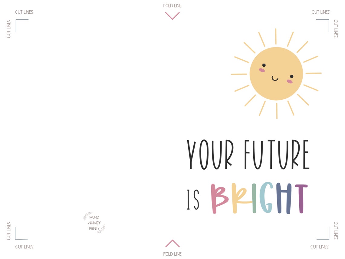 End of Year Card for Students / Kids Graduation Invitation / - Etsy