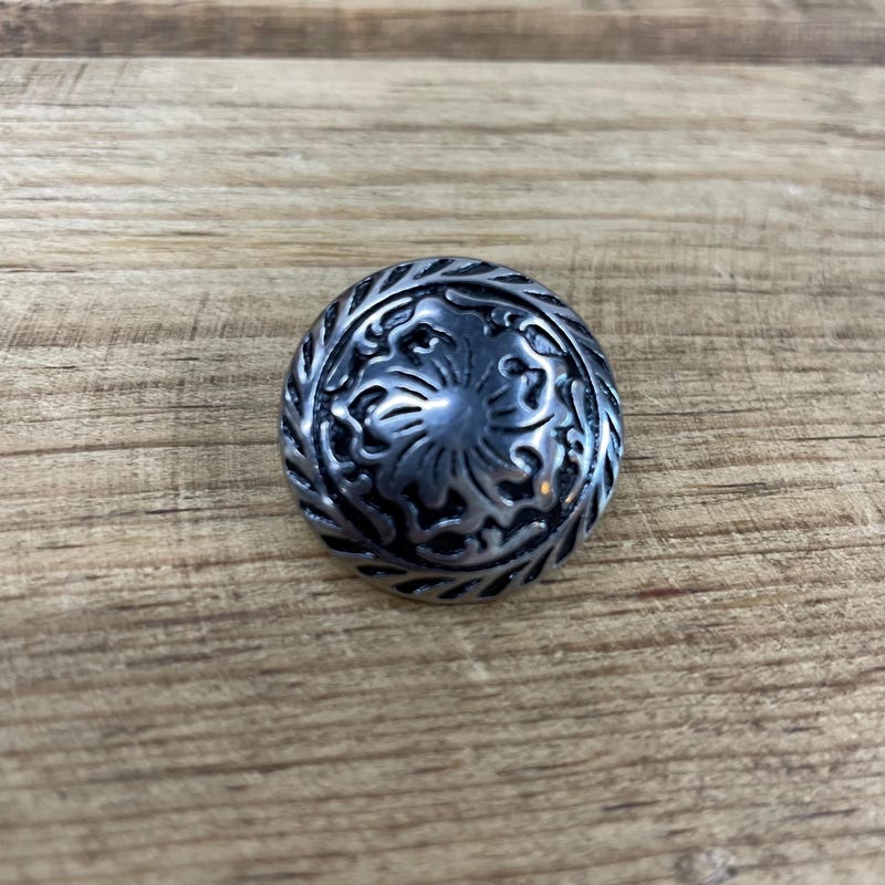 Nickel Conchos - Etsy
