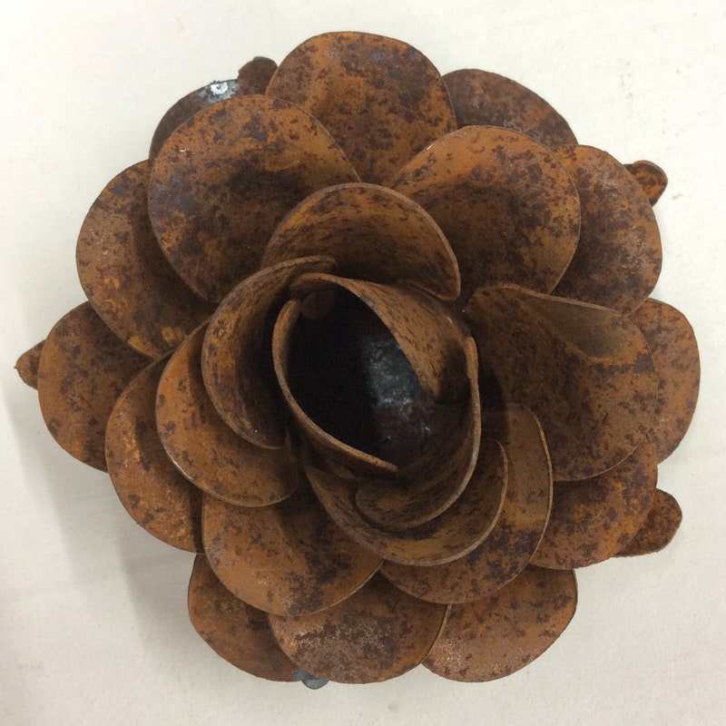 Metal Roses - Etsy