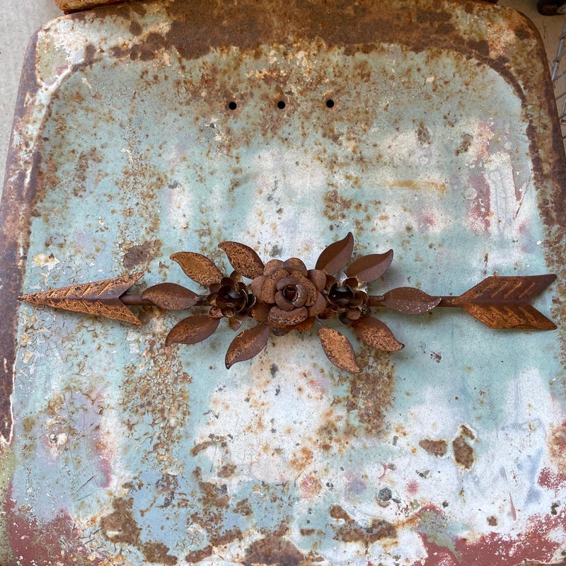 Rusty Iron Wall Hanging - Etsy