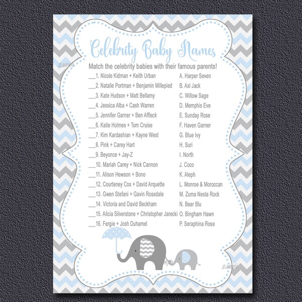 Blue Gray Elephant - Etsy