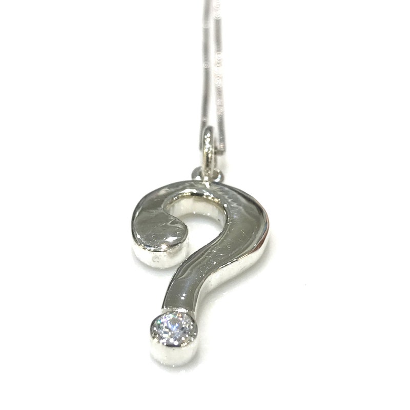 Question Mark Necklace - Etsy UK