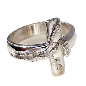 Crucifix Ring - Etsy
